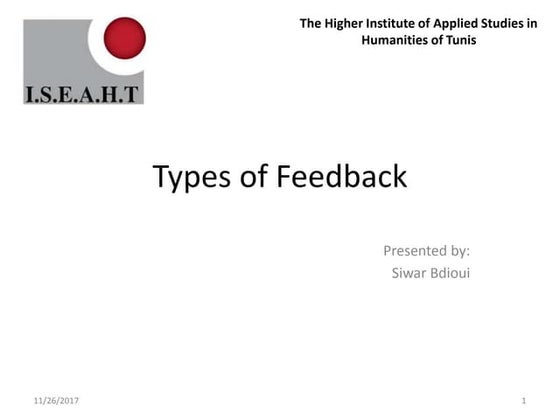 Erica Rivera- BB Basics: Grading and Feedback | PPT