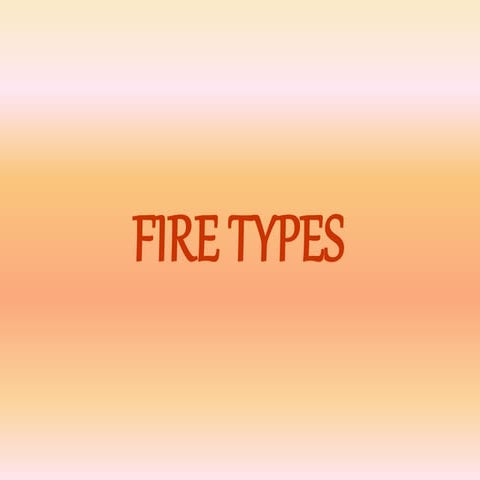 Types of fires | PPT