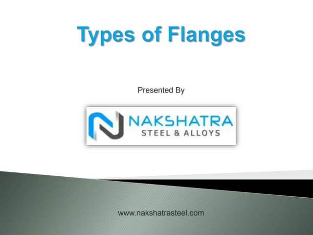 Different Types of Flanges | PDF | Auto Parts | Automotive