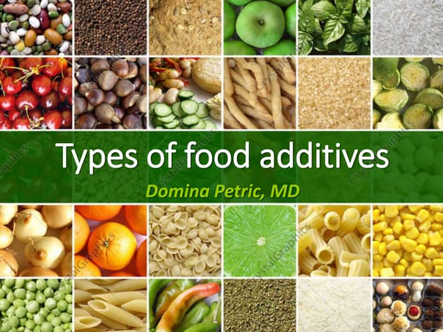Food Additive | PPTX | Chemistry | Science