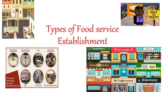 Types of catering establishments | PPTX