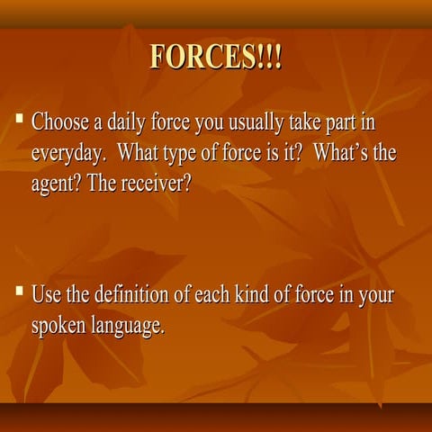 Types of force (physics) | PPT