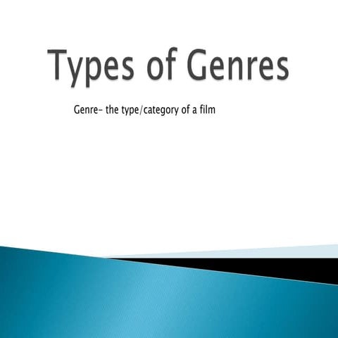 Types of genres | PPT