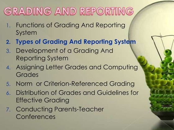 Types of grading system | PPT