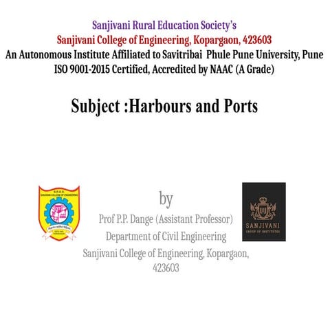 Types of Harbour.pptx-Types of Harbour-Natural Harbor,Semi-natural ...