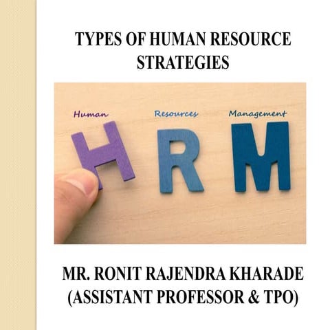 HUMAN RESOURCE MANAGEMENT EXTERNAL AND INTERNAL ENVIRONMENT | PPTX