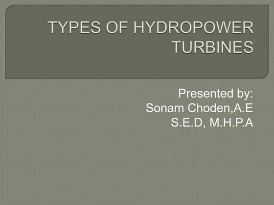 Hydro electric power plant | PDF | Physics | Science