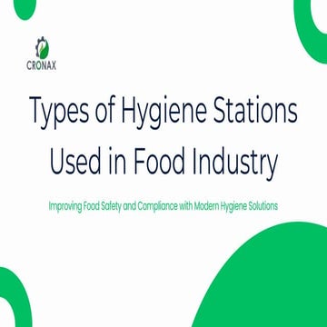 Types of Hygiene Stations Used in Food Industry | Hygiene Station for ...