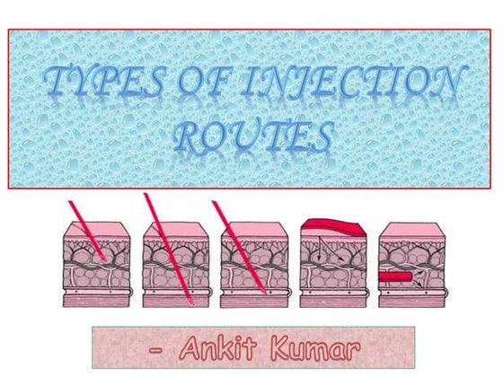 Subcutaneous Injection | PDF