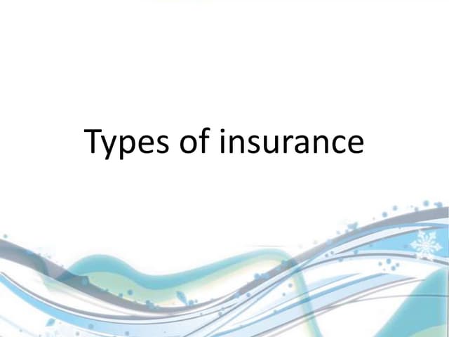 P&C insurance basics v2 | PPTX | Home Insurance | Insurance