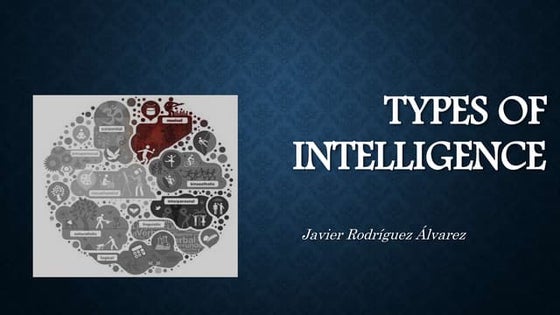 Intelligence meaning and types | PPTX