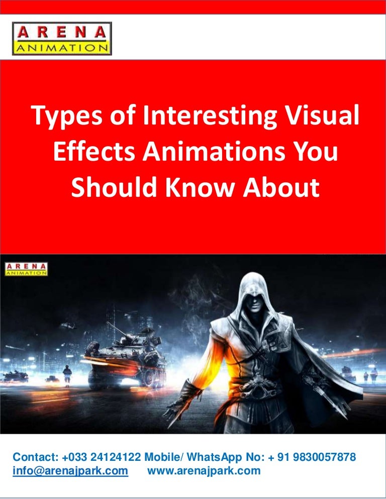 Types of Interesting Visual Effects Animations You Should Know About