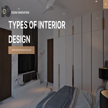 9 Types of Interior Design Style 2025 - Hire Designers in Gurgaon | PDF