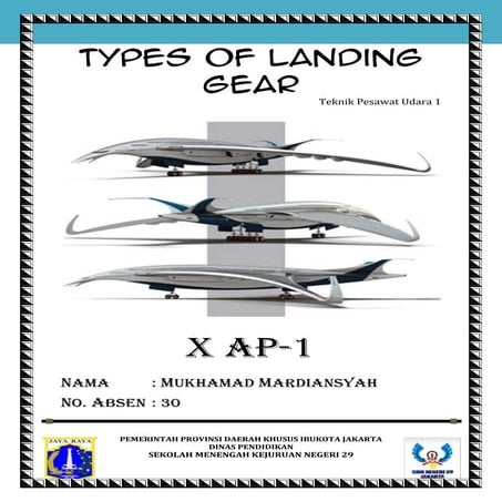 Aircraft landing gear system | PPTX