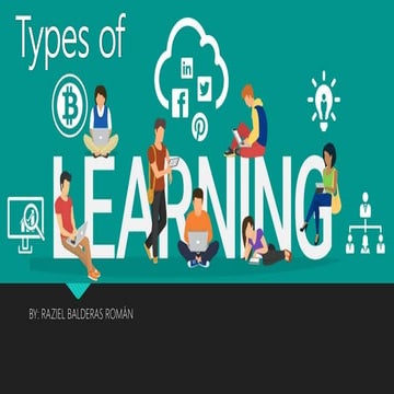 Types of learning | PPTX