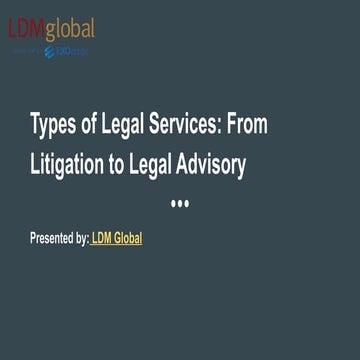 Types of Legal Services_ From Litigation to Legal Advisory.pptx