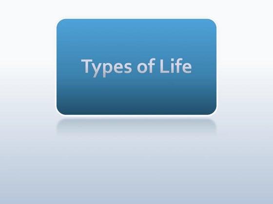 Chart on variety of life | PPT