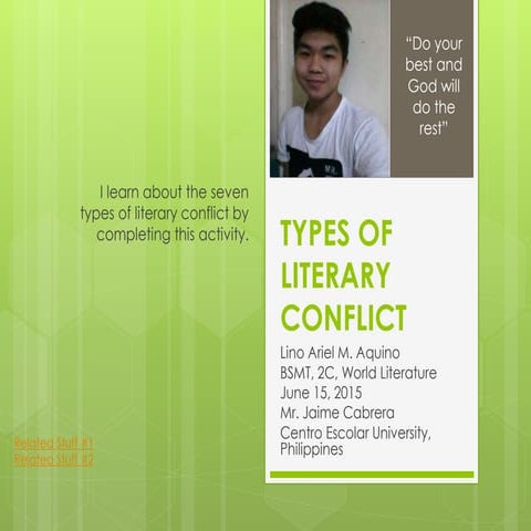 Types of literary conflict copy (1) (1)edited | PPTX