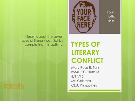 Literary Conflict -- Honey Bautista | PPT