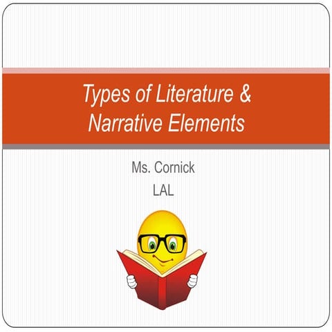 Types Of Literature | PPTX