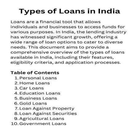 Types of Loans in India.pdf
