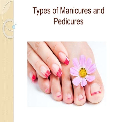 Types of Manicures and Pedicures - Dr. Nova Law | PPTX