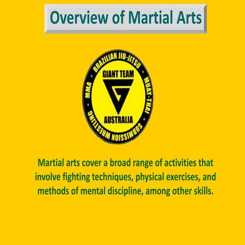 Overview of Martial Arts | PDF