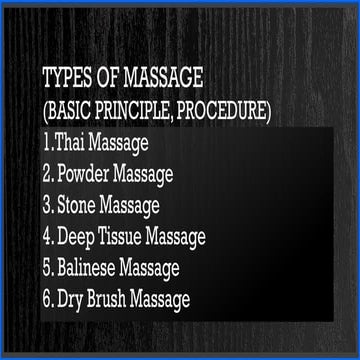 Types of Massage thai, balinese, dry brush, stone (1).pptx