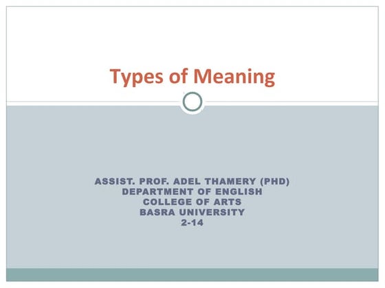 Constatives & performatives | PPT