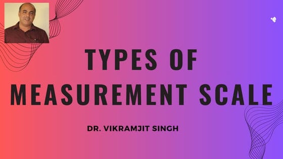 Scales of Measurement | PPS | Science