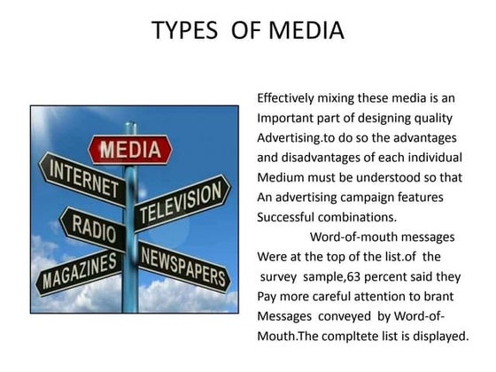 Different forms of media | PPT