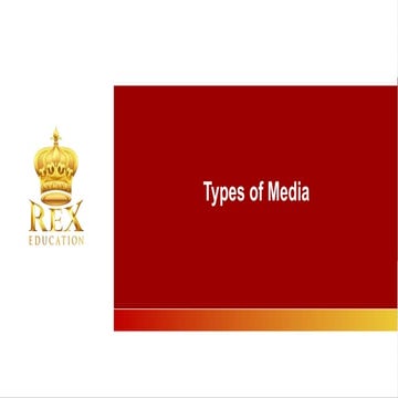 Media information Literacy Types+of+Media.pptx
