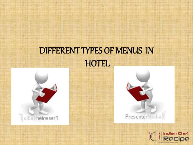 Types of menu | PPTX