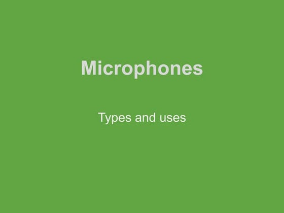 Unit 4 task 2 - microphones | DOCX