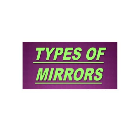 Types of Mirrors.pptx lesson presentation | PPTX | 3-D Graphics ...