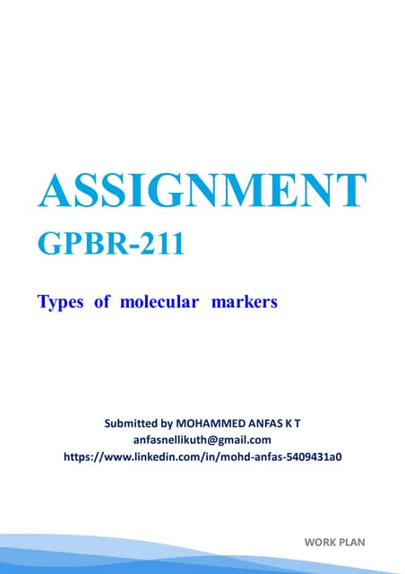 Dominant and codominant markers30nov | PPTX