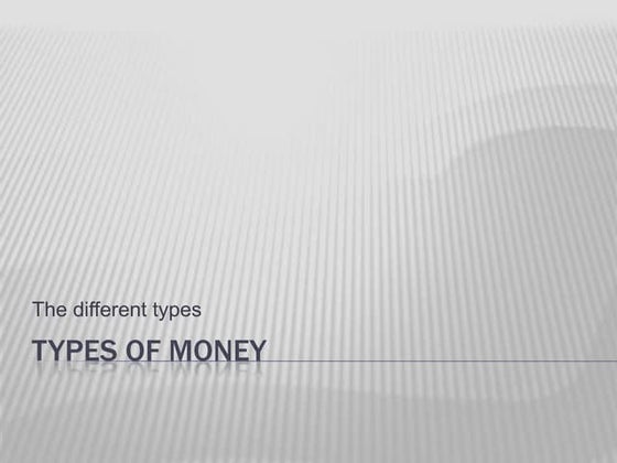 Teaching Money to Kids | PPT
