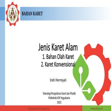 Presentasi Karet | PPTX