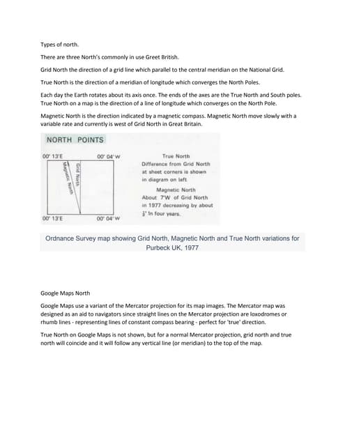 Compass handout | DOCX | Geography | Science
