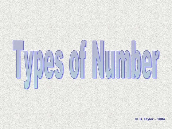 Number System | PPT