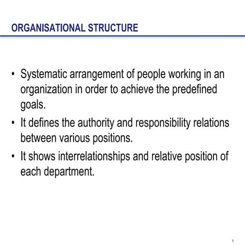 Types of organisation | PPTX
