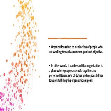 DETAILS OF VARIOUS TYPES OF ORGANIZATIONS | PPT