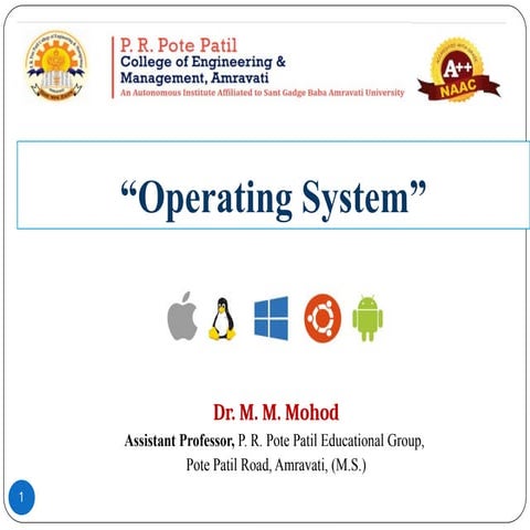 Batch operating system | PPTX