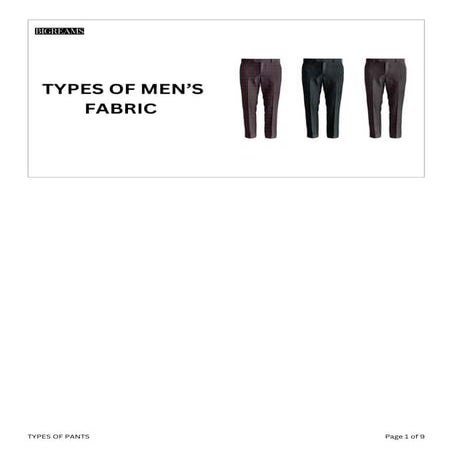 TYPES OF PANTS FABRIC .pdf
