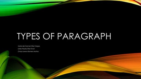 Type of paragraph | PPTX