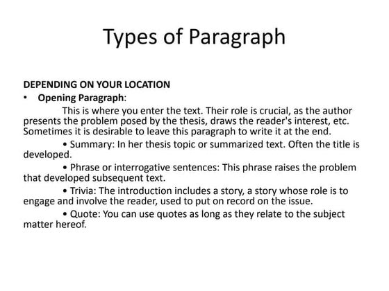 writing the five-paragraph essay (s.handout) | PDF
