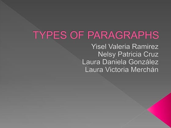 Paragraphs (1) | PPT