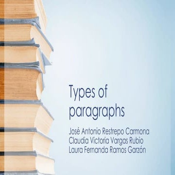 Types of paragraphs | PPT