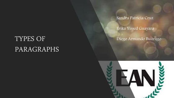 Type of paragraph | PPT