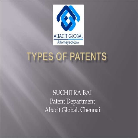 International patent registration | PPTX
